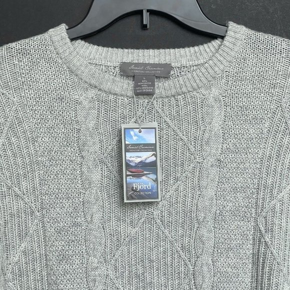 Daniel Cremieux | Sweaters | Daniel Cremieux Cashmere Wool Blend Crew Neck Sweater Mens Xl Grey ...